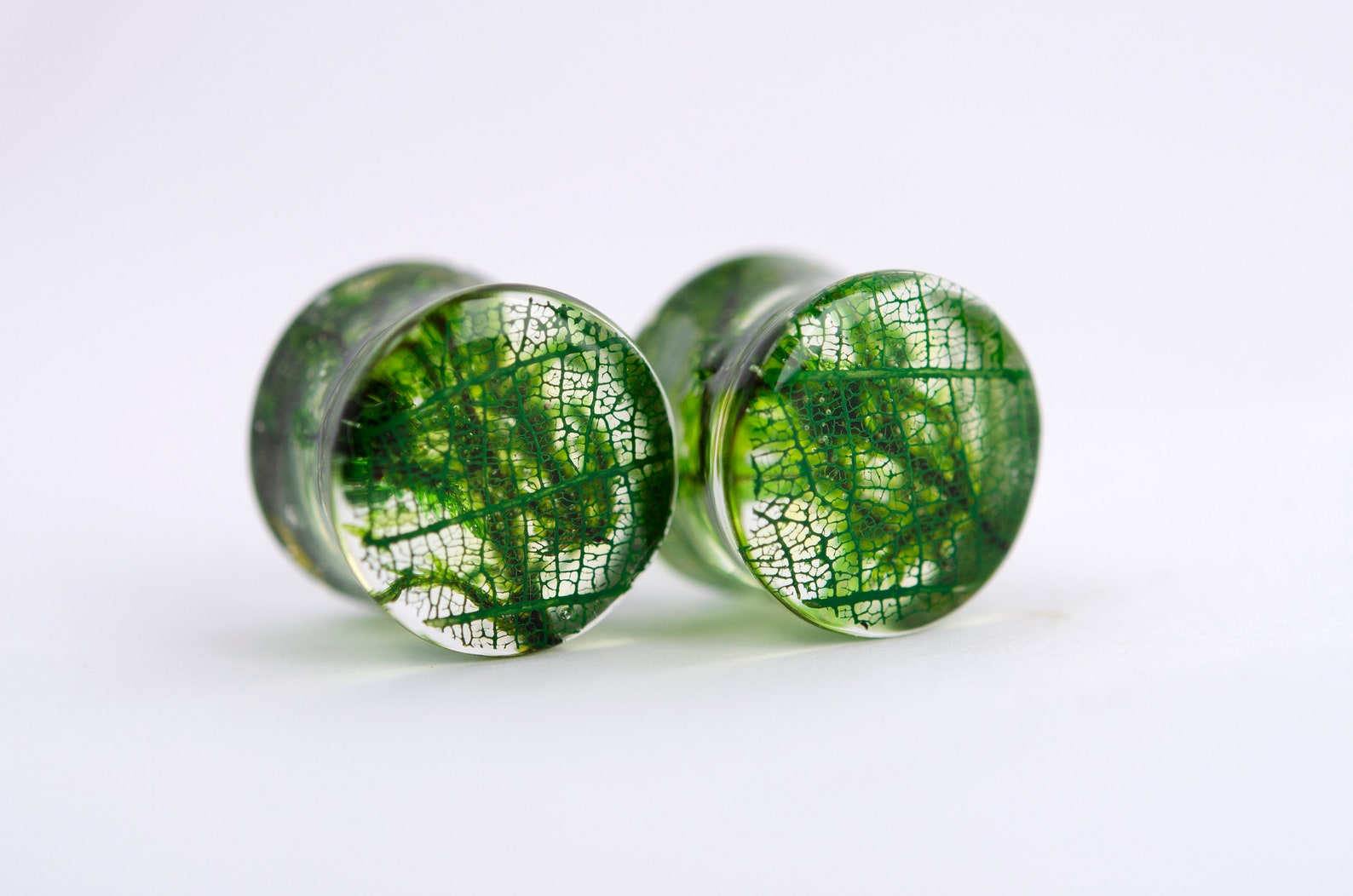 Ear Plugs Real Flower Plugs Resin Plug Earrings Magic Resin - Etsy