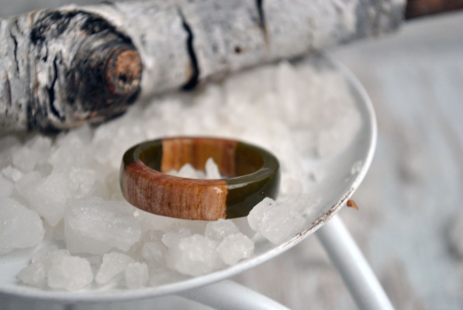 Olive ring ring wood Womens wood ring Personalized Ring | Etsy