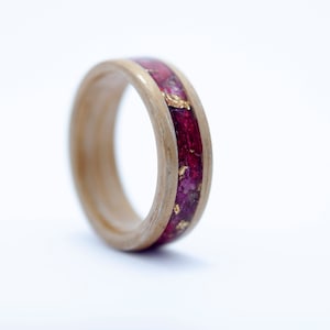 Wood Ring Women 5 Year Anniversary Wooden Engagement Rings Wood Rings ...