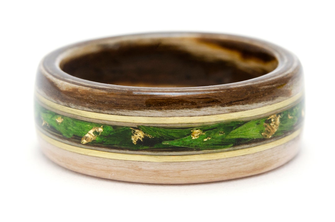 Ring Wood Wood Rings for Men 5 Year Anniversary Wooden - Etsy