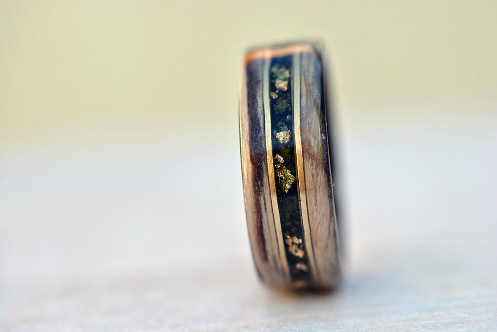 Ring wood wood rings for men 5 Year Anniversary Wooden | Etsy