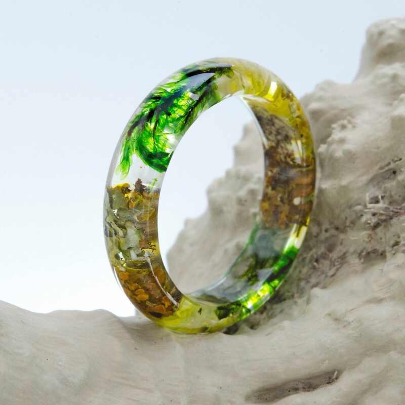 Moss Ring - Etsy