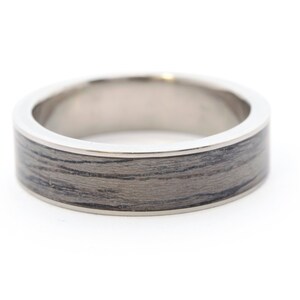 Titanium Ring With Poplar. Men's Titanium Ring With Poplar, Wedding ...