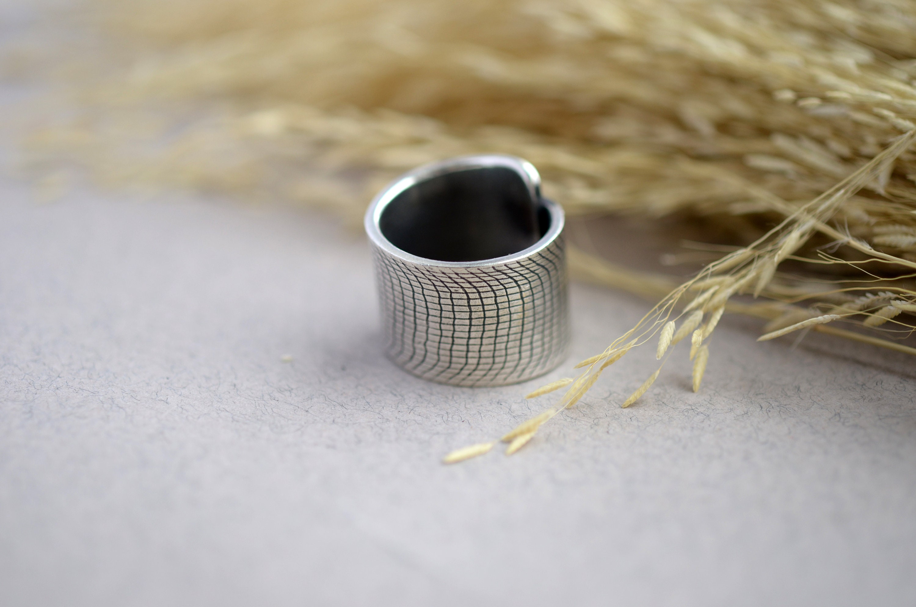Women's Wide Band Ring. Women's Silver Ring. Silver - Etsy UK