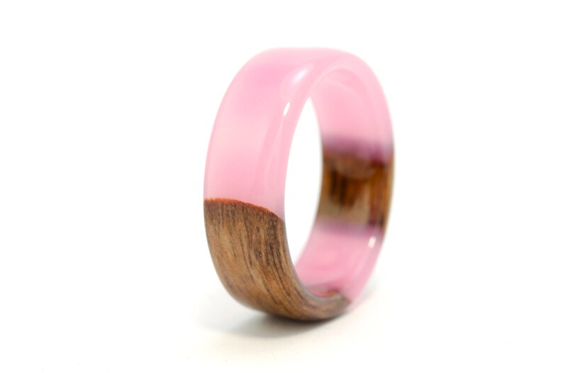 Pink Ring Bright Pink Ringring for Girl Pretty Pink Glitter - Etsy
