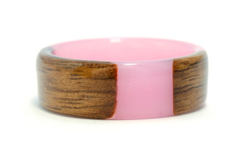 Pink Ring Bright Pink Ringring for Girl Pretty Pink Glitter - Etsy