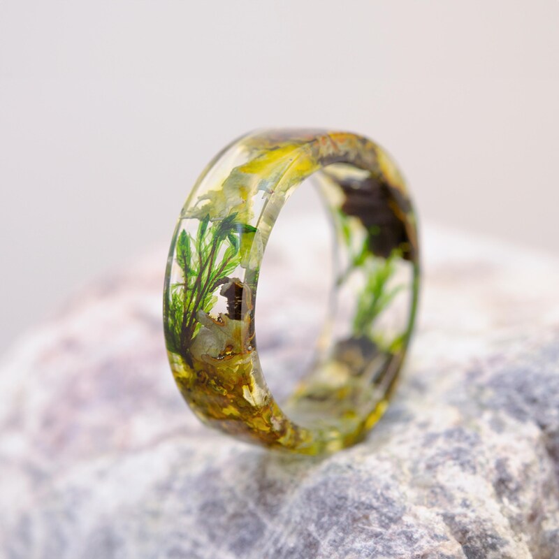 Moss Ring - Etsy