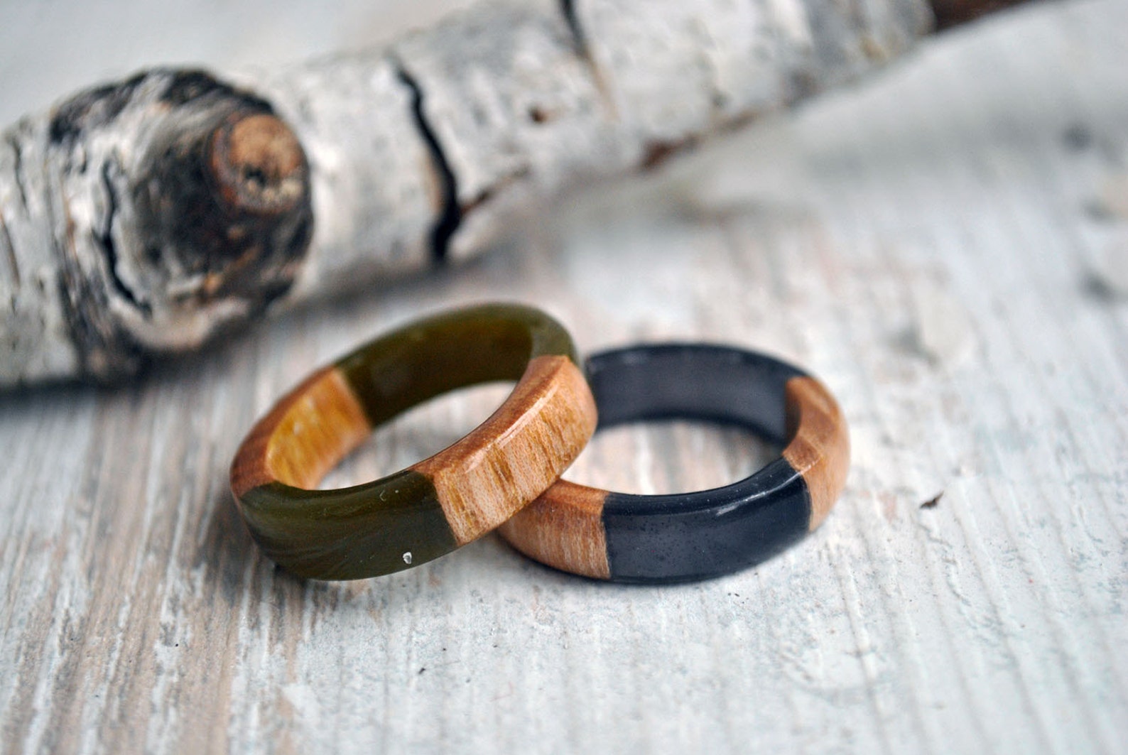 Olive ring ring wood Womens wood ring Personalized Ring | Etsy