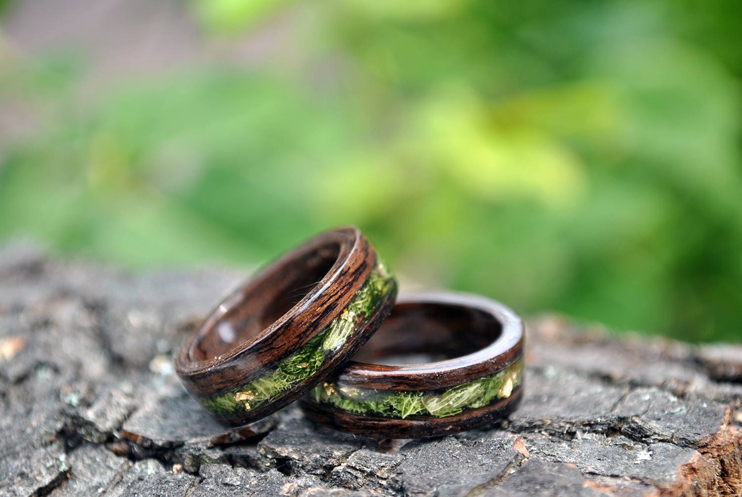 Ring wood wood rings for men 5 Year Anniversary Wooden | Etsy