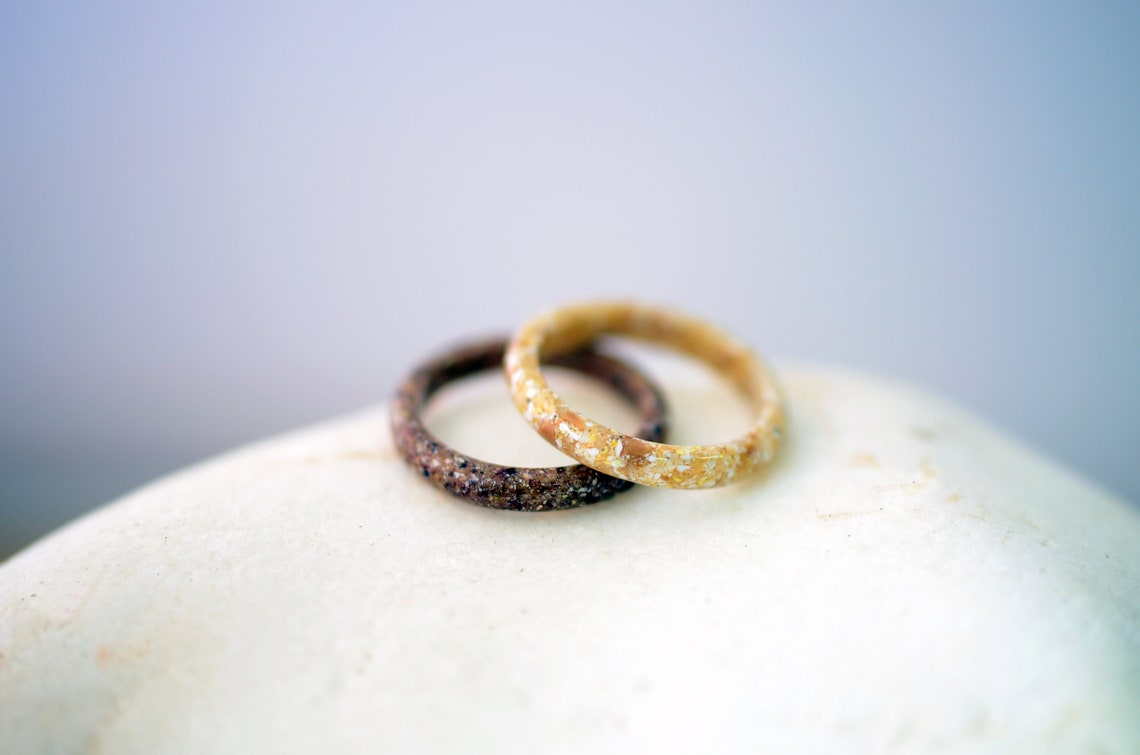 Natural stone rings for women. Stone rings for men. Handmade | Etsy