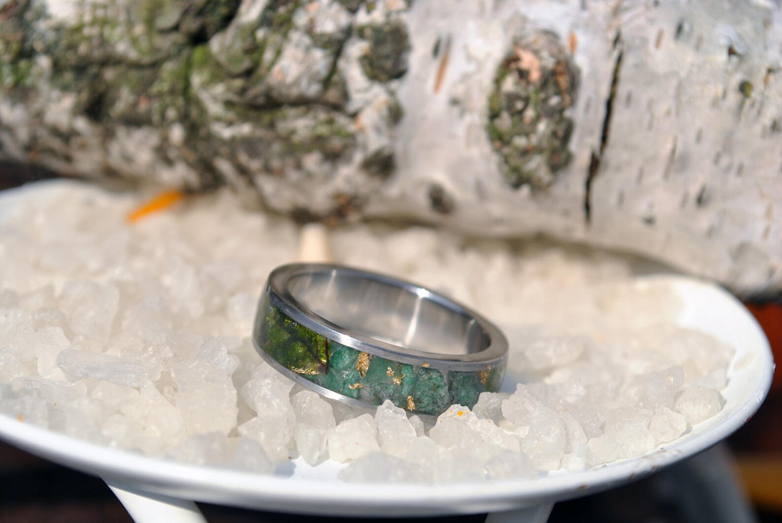 Titanium Ring Women Titanium Ring Men Titanium Ring Set - Etsy
