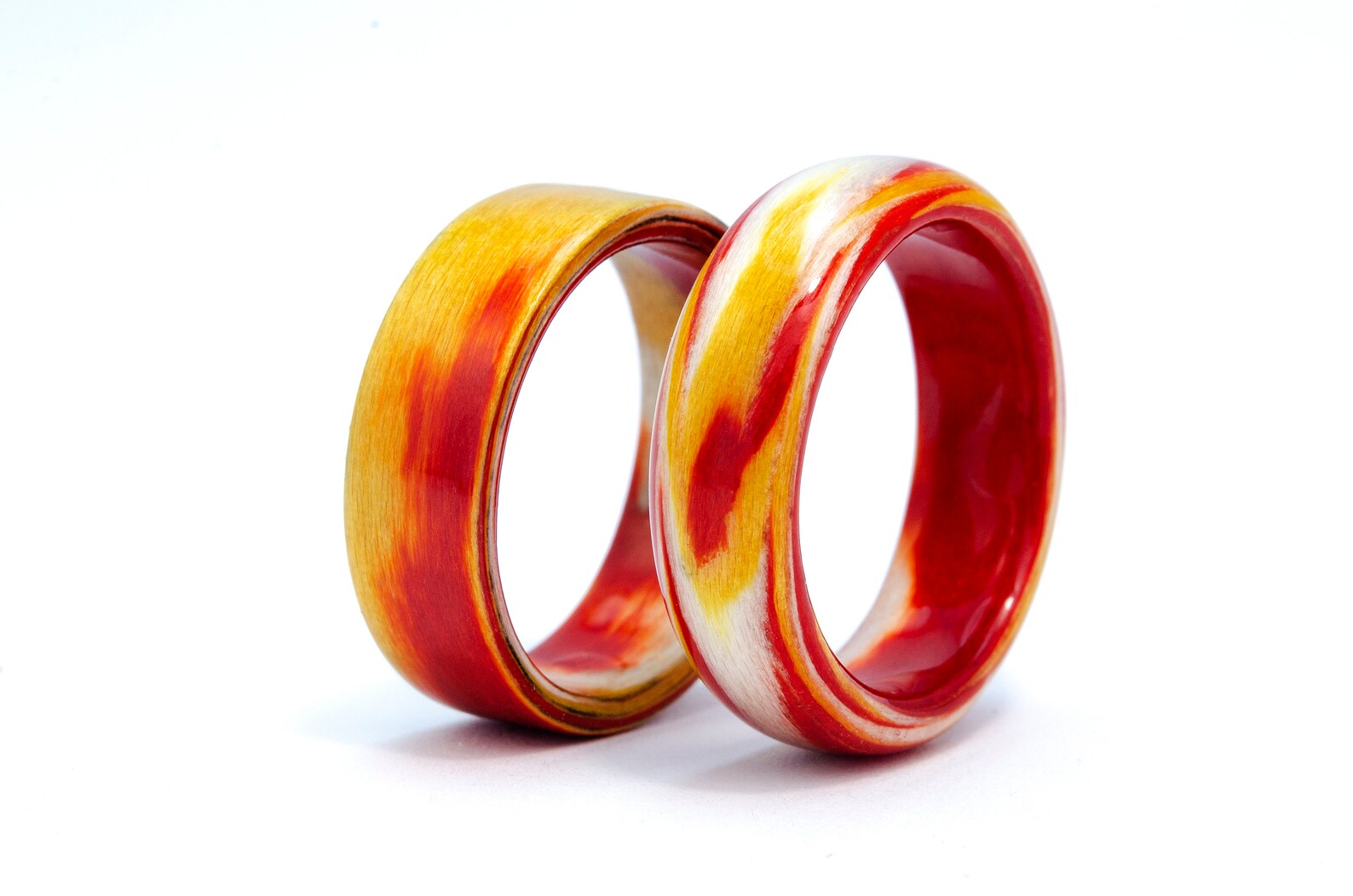 Mahogany Ring-red Ring-wood Ring-wooden Jewelry-wedding - Etsy