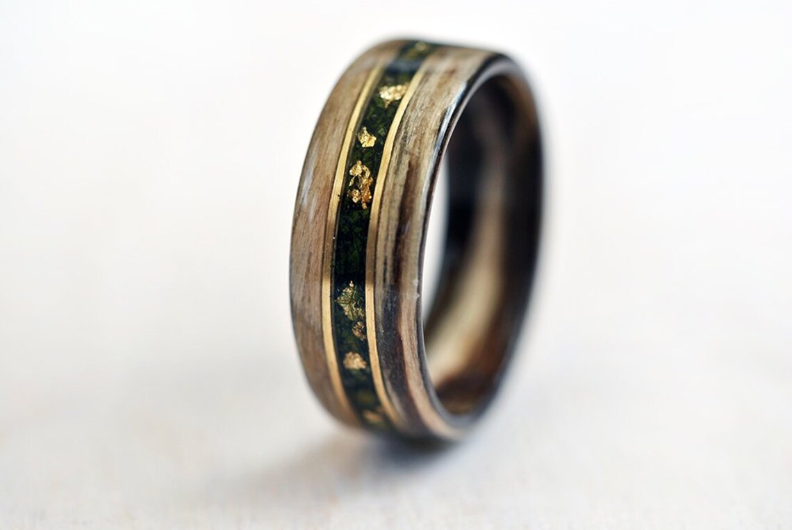 Ring wood wood rings for men 5 Year Anniversary Wooden | Etsy