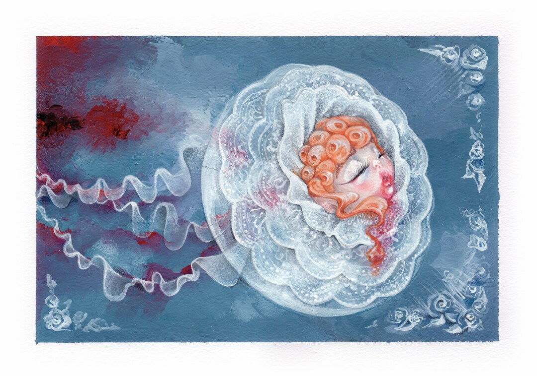 Mermaid Vampire Pop Surrealism Dracula Bram Stoker Coppola Movie ...