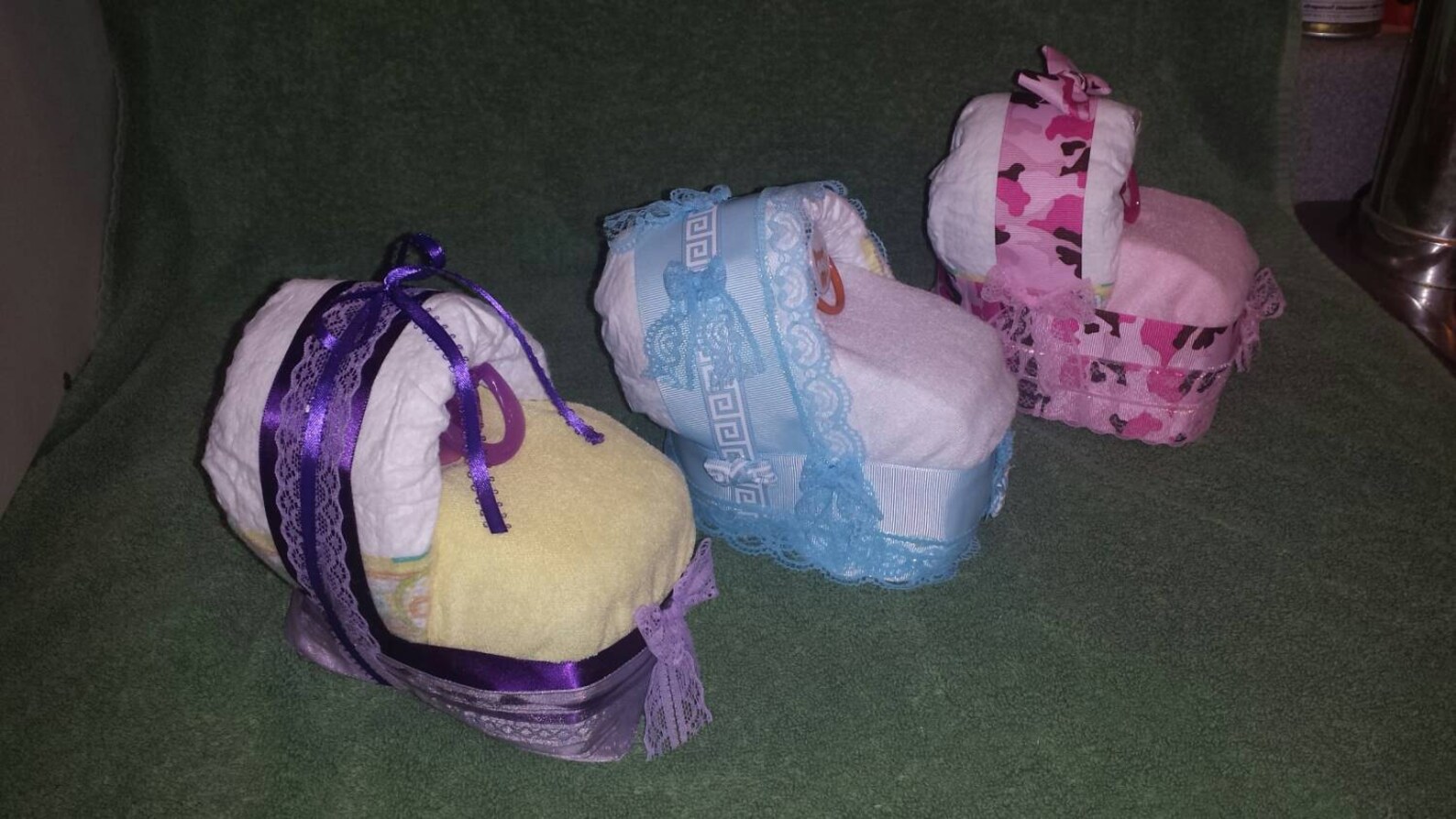 Diaper Bassinet Mini Made to Order Baby Shower Table - Etsy