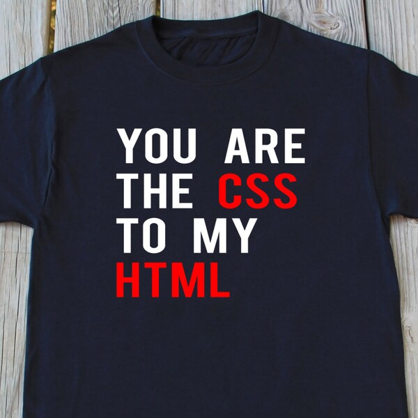 Css Html Tshirt - Etsy