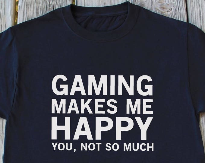 Video Game Shirt Funny Gaming T Shirt Funny T Shirts Funny - Etsy