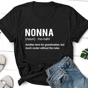 Nonna Shirts, Nonna Gift, Italian Grandma Shirt, Italian Grandma Gift ...