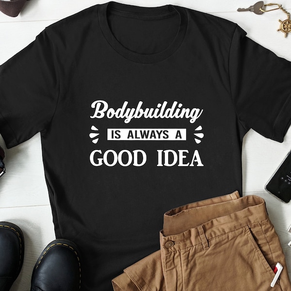 Bodybuilding T Shirt - Etsy