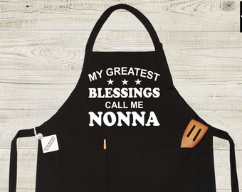 Italian Nonna Apron - Etsy