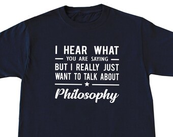 Philosophy T Shirt - Etsy