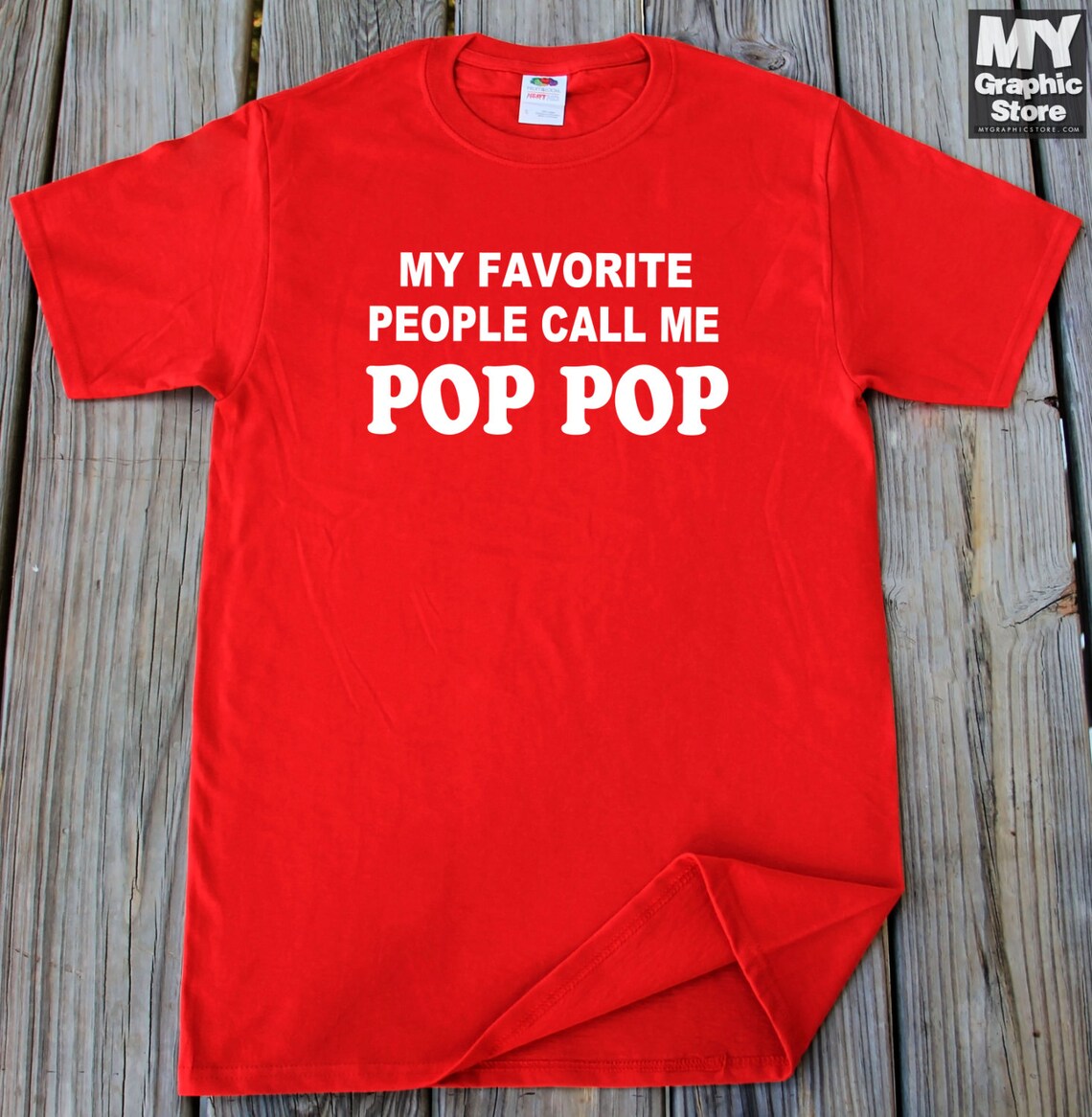 Pop Pop Shirt Fathers Day Gift Christmas Gift for Pop Pop | Etsy