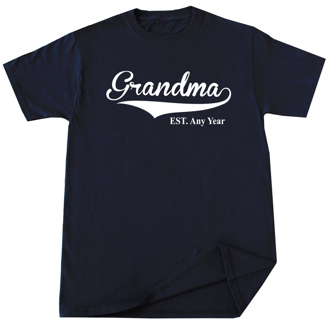 Grandma EST Shirt New Grandma Gifts Pregnancy Announcement - Etsy
