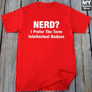 Nerd Funny Shirt Teach Funny Gift Computer Guy Shirt Geek Gift Birthday ...