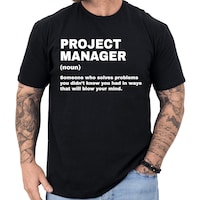 Project Manager Shirt, Project Management, PM Gift, Project Manager ...