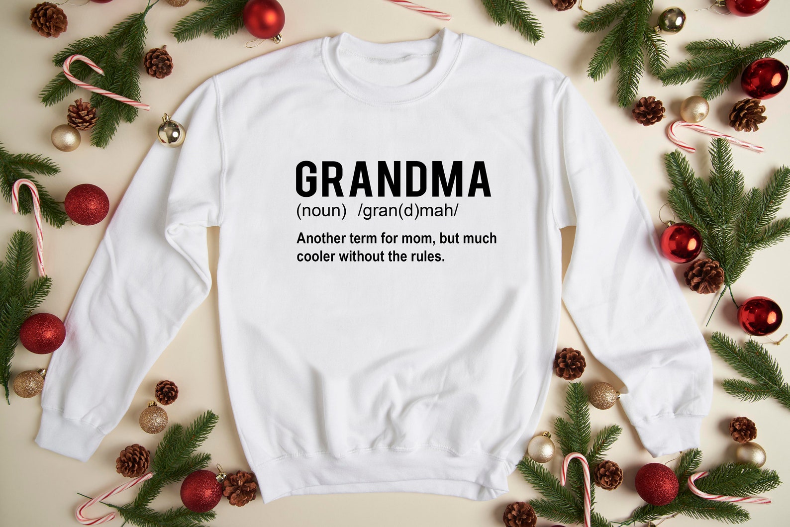 Grandma Sweater, Grandma Gifts, Grandma Sweatshirt, Mothers Day Gift ...