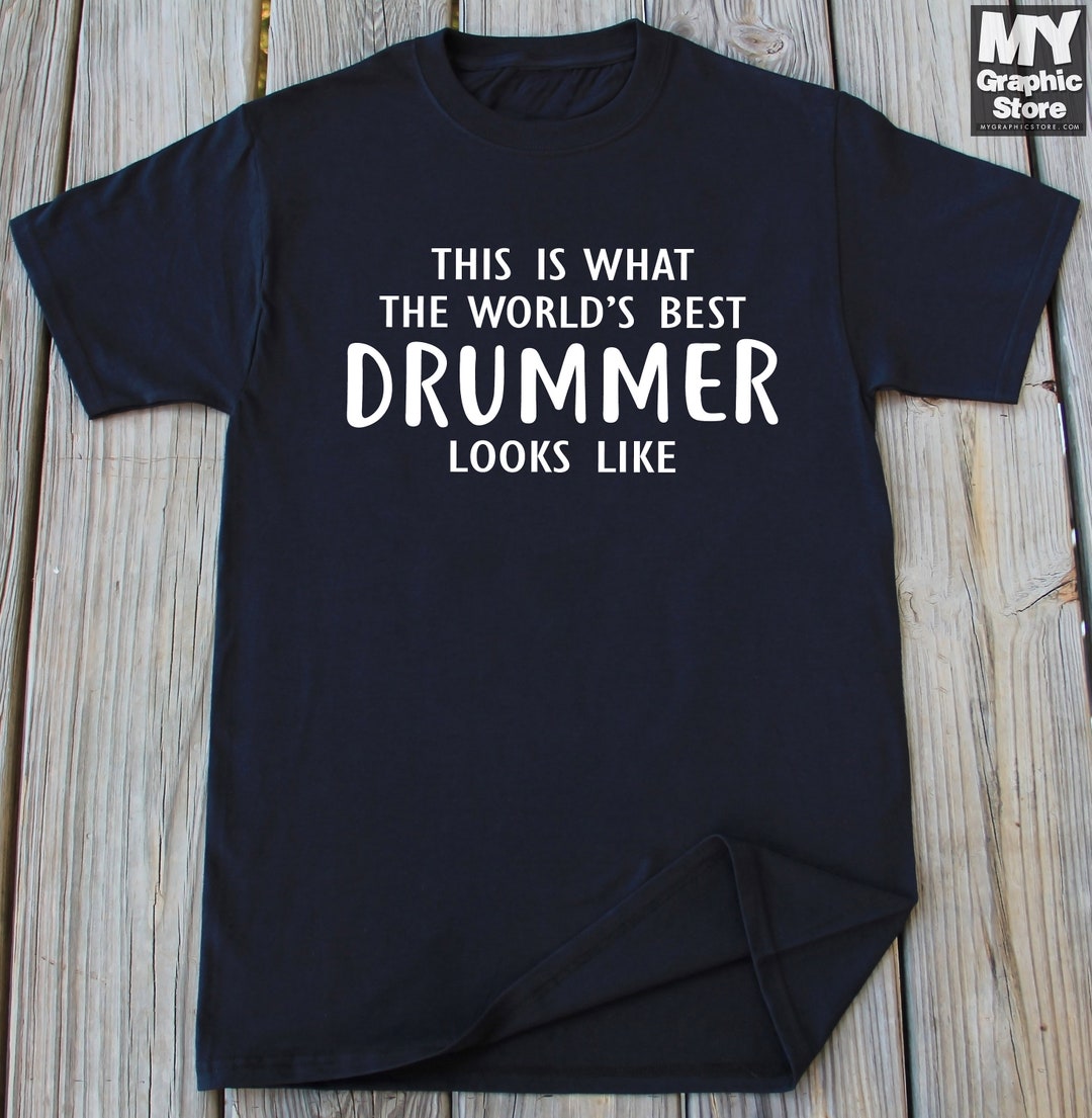 Drummer Gift Christmas Gift Funny Drummer T-shirt Thanksgiving Gift ...