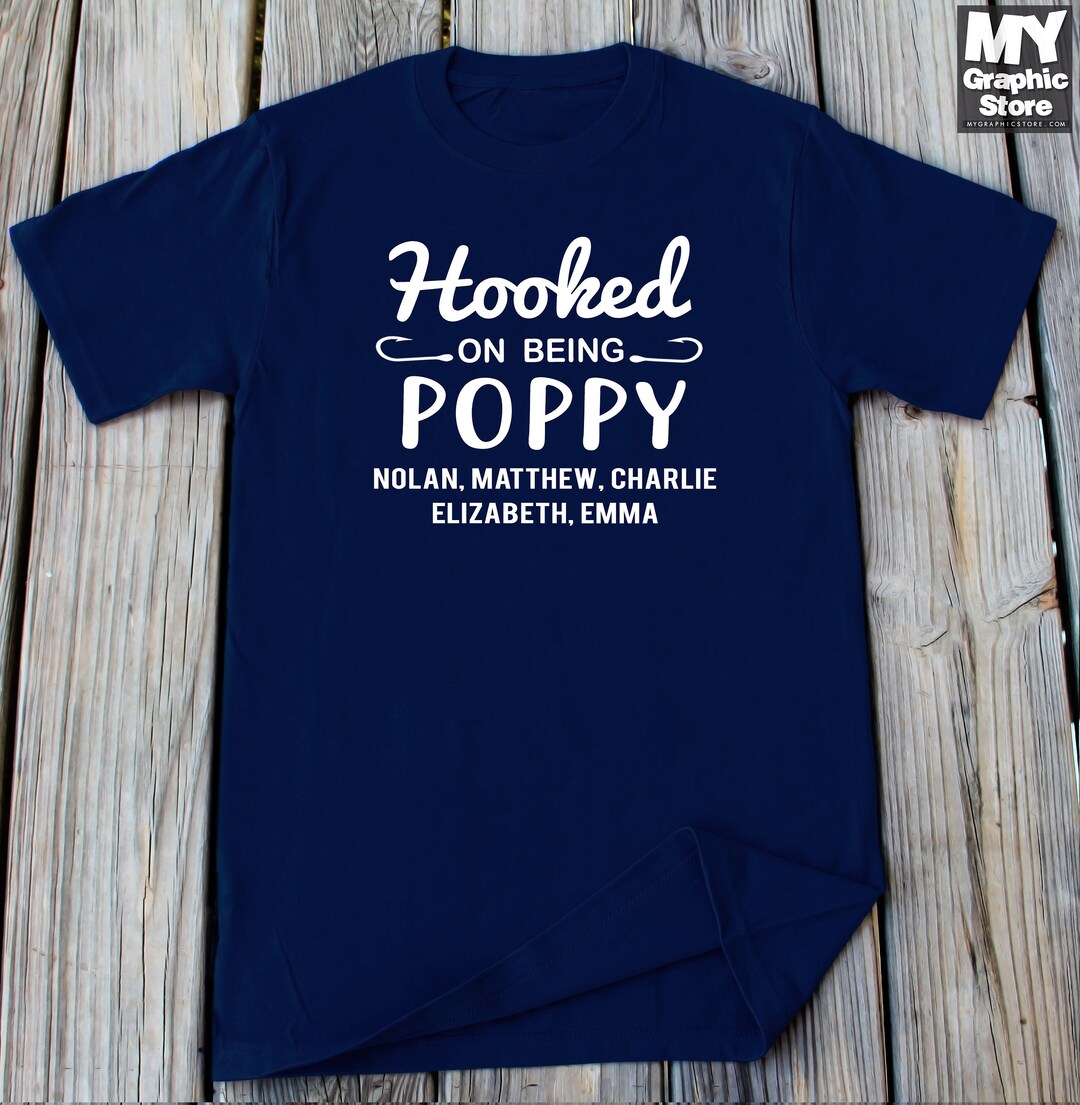Poppy Shirt Poppy Gift Fathers Day Shirt Christmas Gift Thanksgiving ...