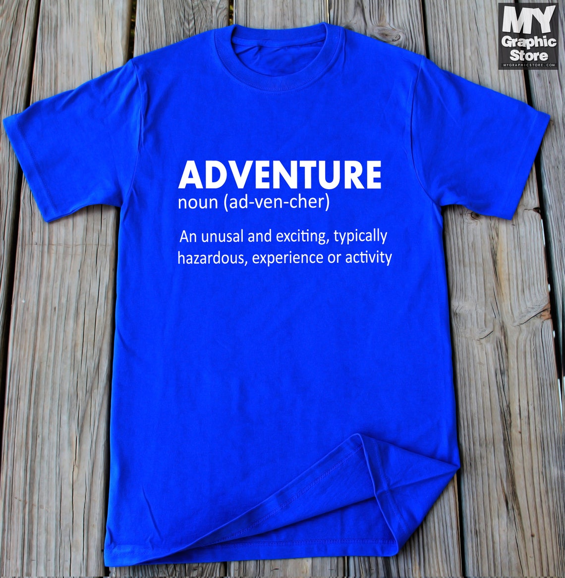 Adventure T-shirt Hiking Climbing Fishing Camping - Etsy