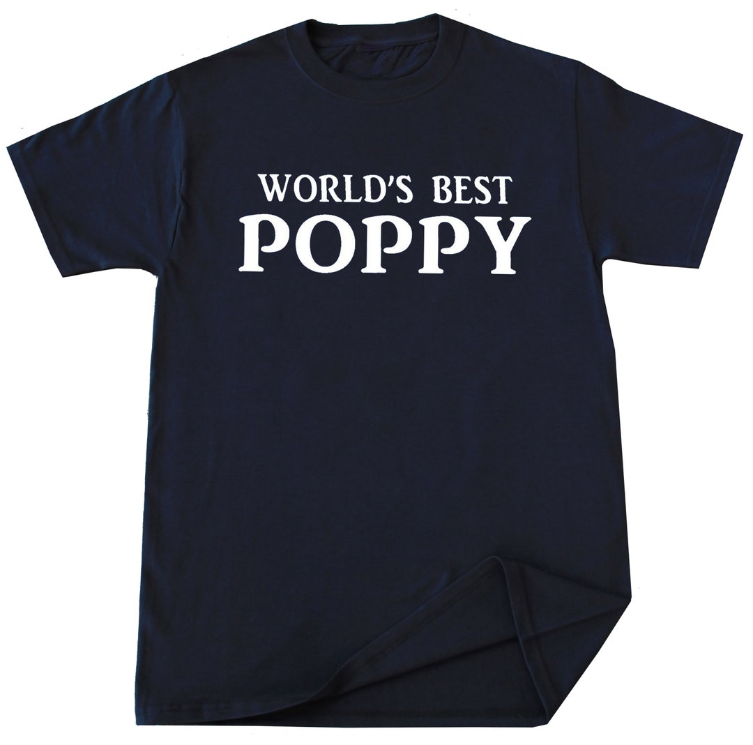 Gift for Poppy Fathers Day Gift Poppy Shirt Poppy Gift - Etsy