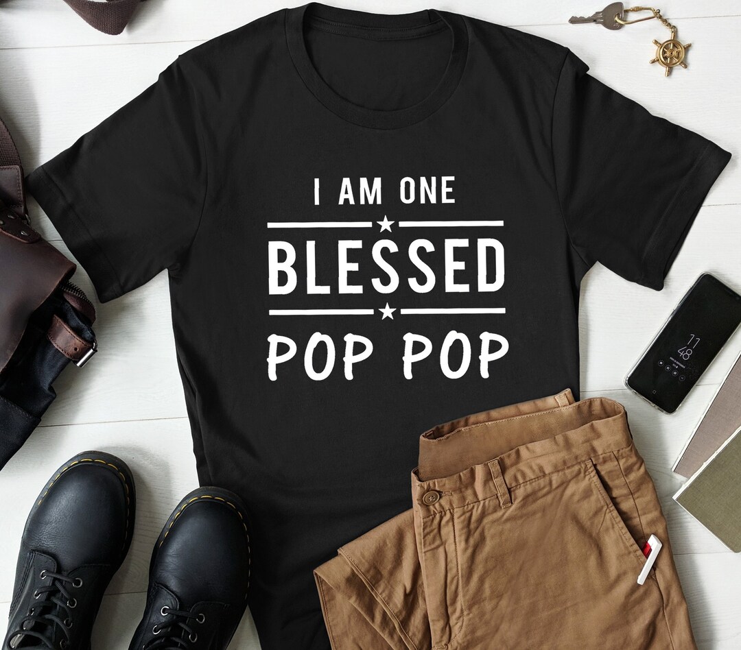 Pop Pop Shirt Pop Pop Gift Fathers Day Gift Grandpa Birthday Gift Pop ...