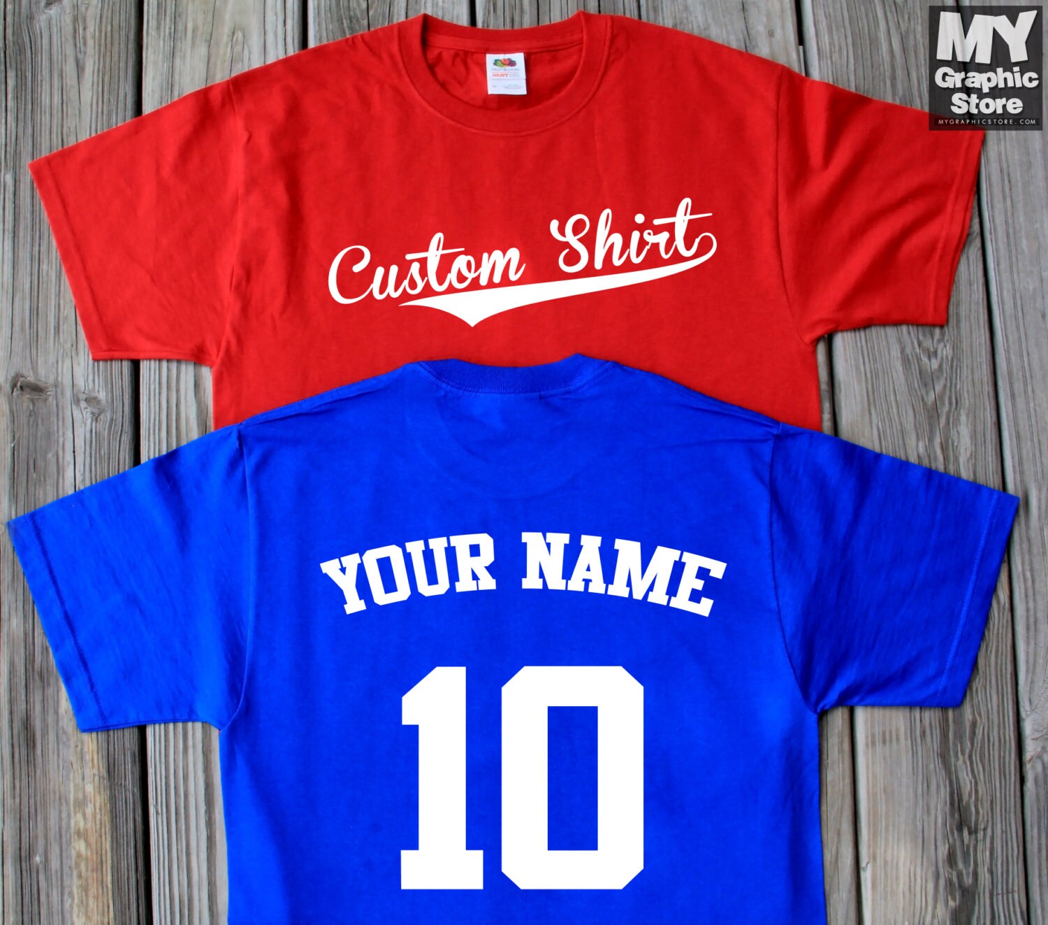 Customized Shirt Personalized Baseball Name And Number Custom | Etsy