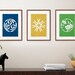 Japanese Designs 2 Minimalist Printable Poster Set, Asian Decor, Asian ...