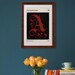 The Scarlet Letter Medium Literary Book Cover Print, Bookish Gift ...