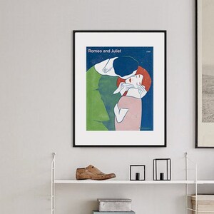 Romeo and Juliet, Shakespeare - Medium Literary Poster, Literary Gift ...