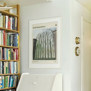 Great Expectations, Charles Dickens, Book Cover Poster Large, Literary ...