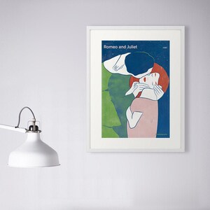 Romeo and Juliet, Shakespeare - Medium Literary Poster, Literary Gift ...