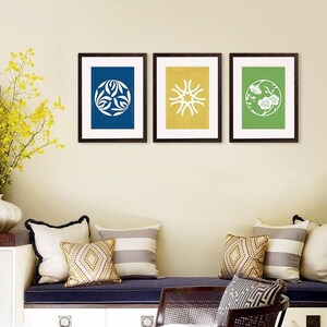 Japanese Designs 2 Minimalist Printable Poster Set, Asian Decor, Asian ...