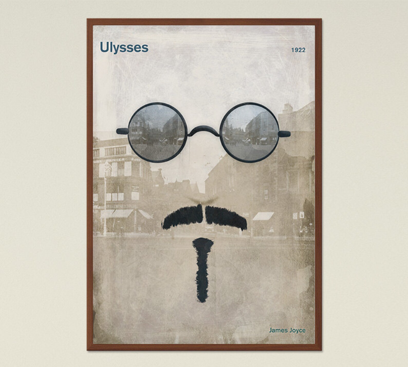 Ulysses James Joyce Large Literary Poster Literary Gift | Etsy