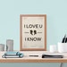 I Love You, I Know Leia Solo Star Wars Love Quote Poster Small ...