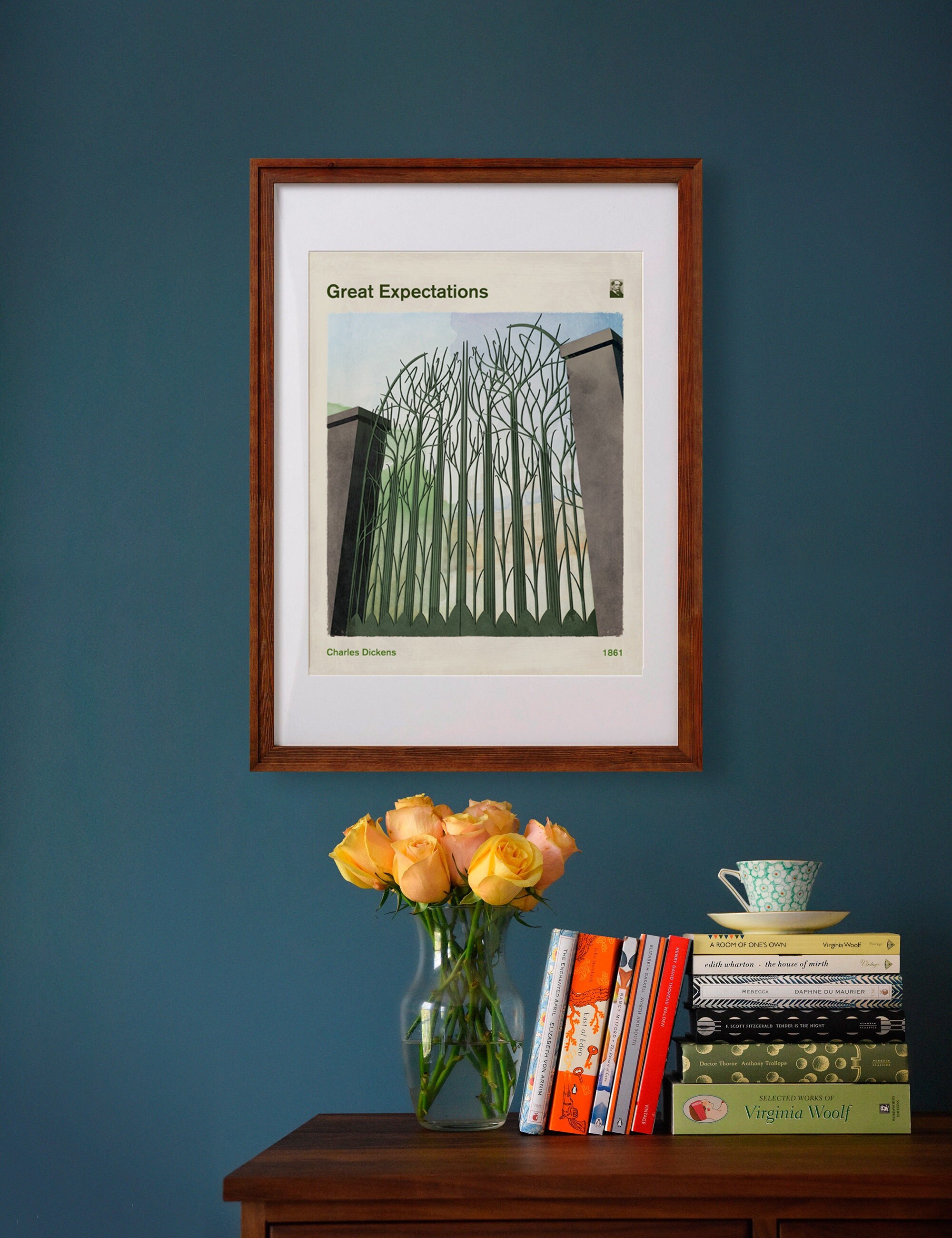 Great Expectations Charles Dickens Book Cover Poster Large - Etsy Australia