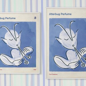 Jitterbug Perfume, Tom Robbins, Book Cover Poster Medium, Literary Gift ...