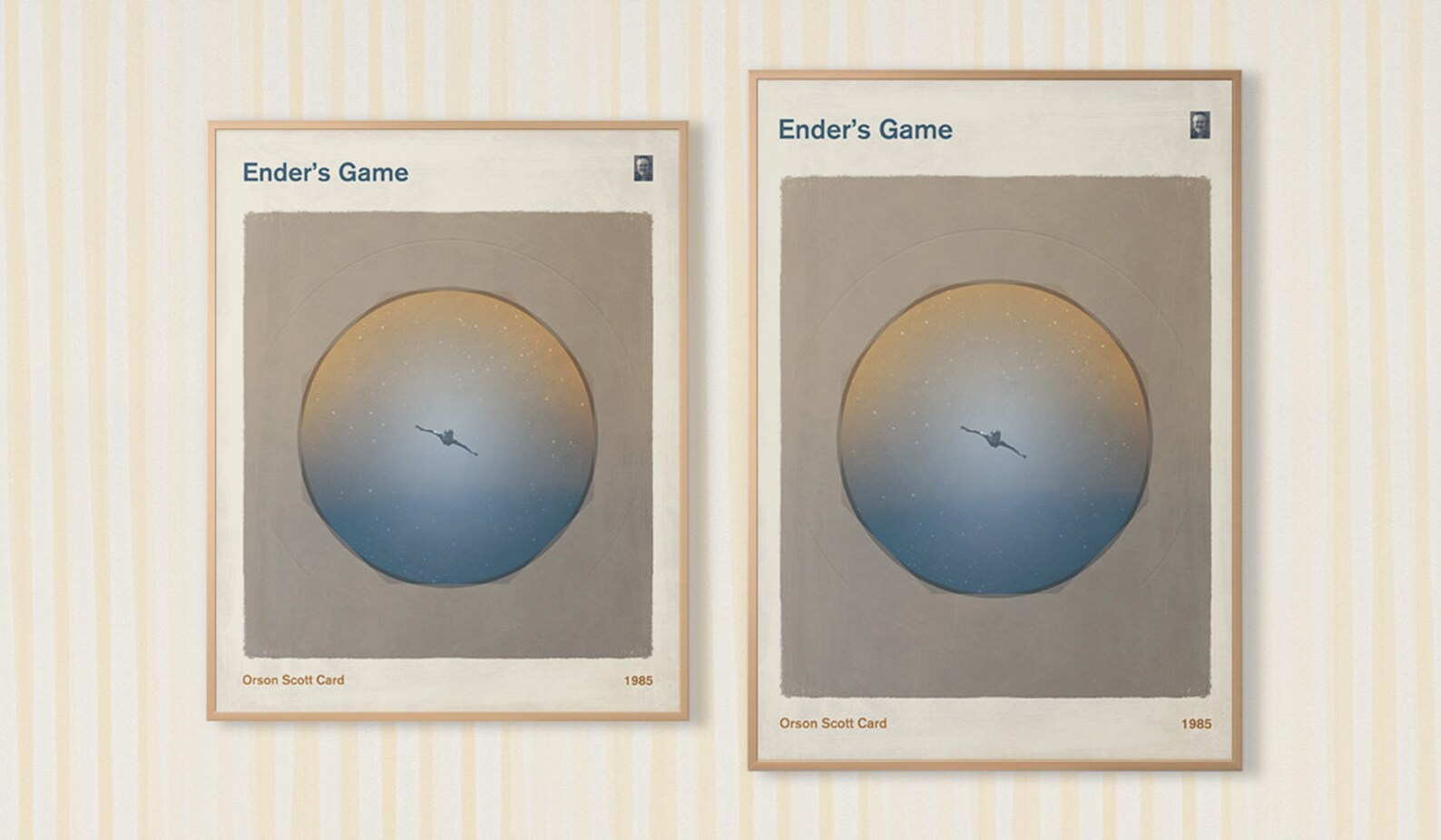 Ender's Game Literary Book Cover Art Poster Medium Book - Etsy