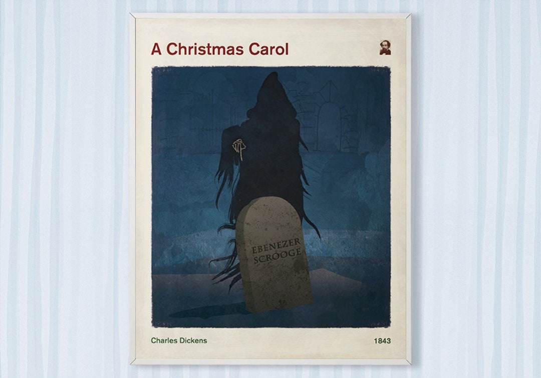 A Christmas Carol, Charles Dickens - Literary Medium Poster, Literary ...