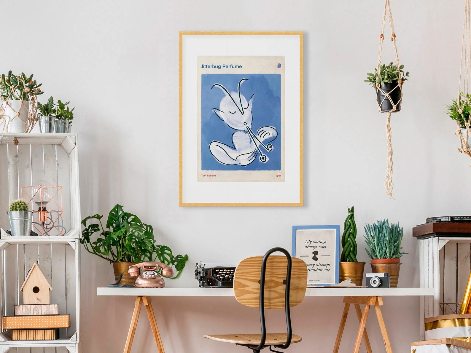 Jitterbug Perfume Tom Robbins Book Cover Poster Medium | Etsy