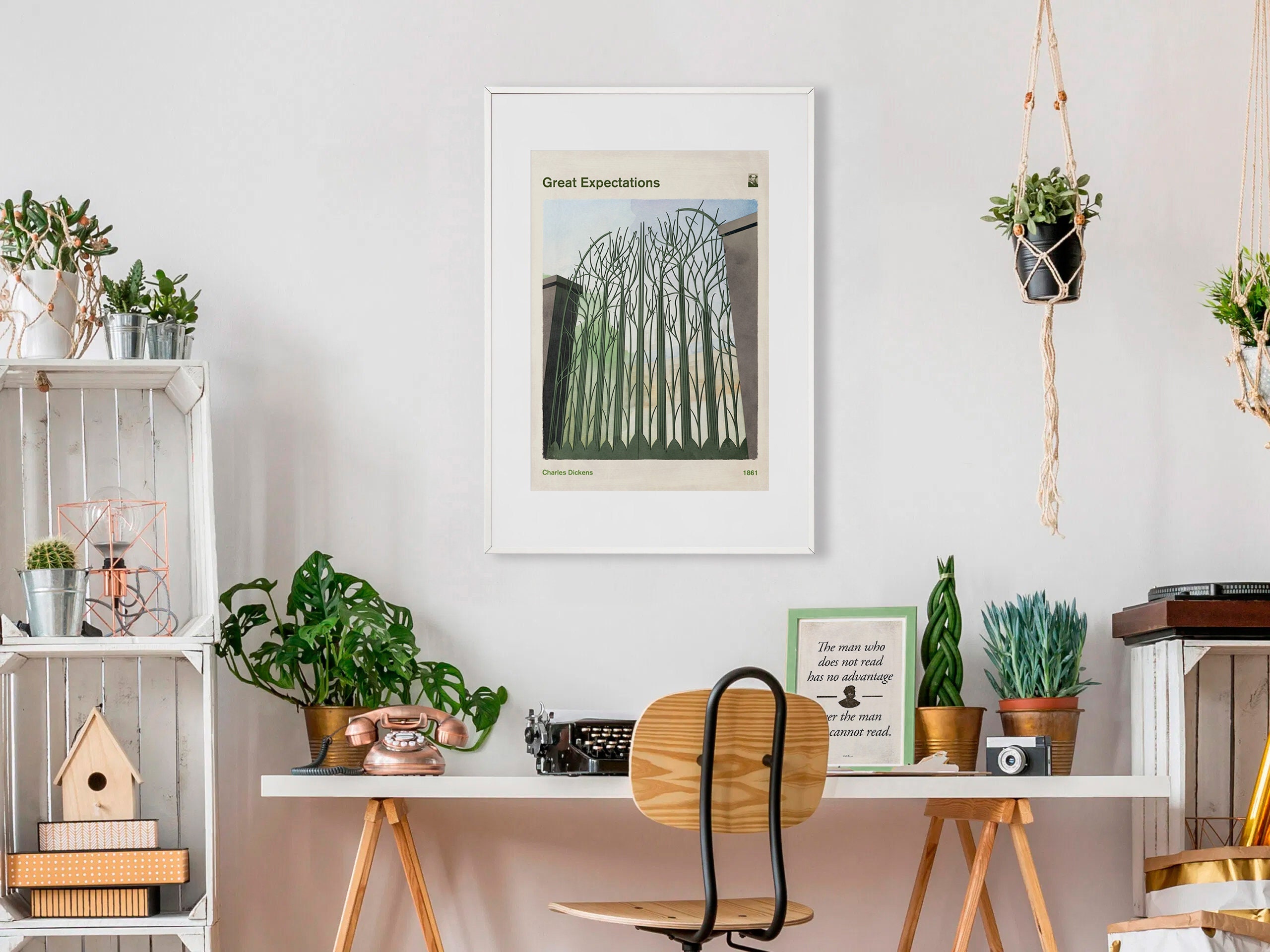 Great Expectations Charles Dickens Book Cover Poster Large - Etsy Australia